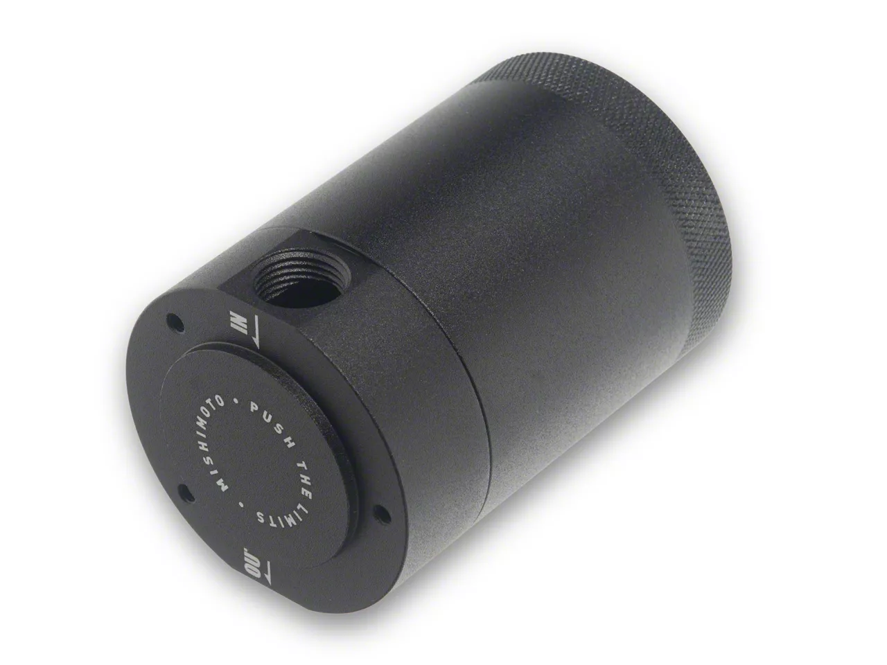 Mishimoto F-150 Direct-Fit Oil Catch Can Kit; Passenger Side; Black ...