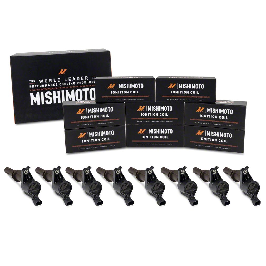 Mishimoto F-150 Ignition Coil; 8-Pack MMIG-F150-0908 (09-10 4.6L F-150 ...