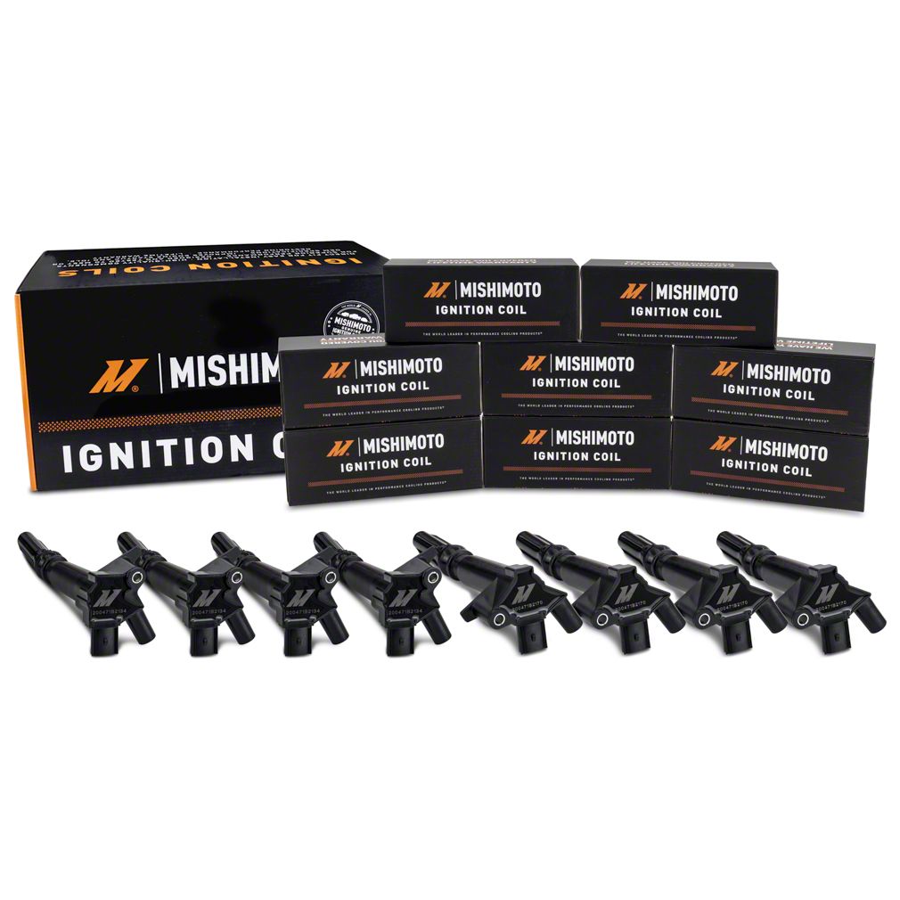 Mishimoto F-250 Super Duty Ignition Coil; 8-Pack MMIG-F62-10K (11-17 6 ...