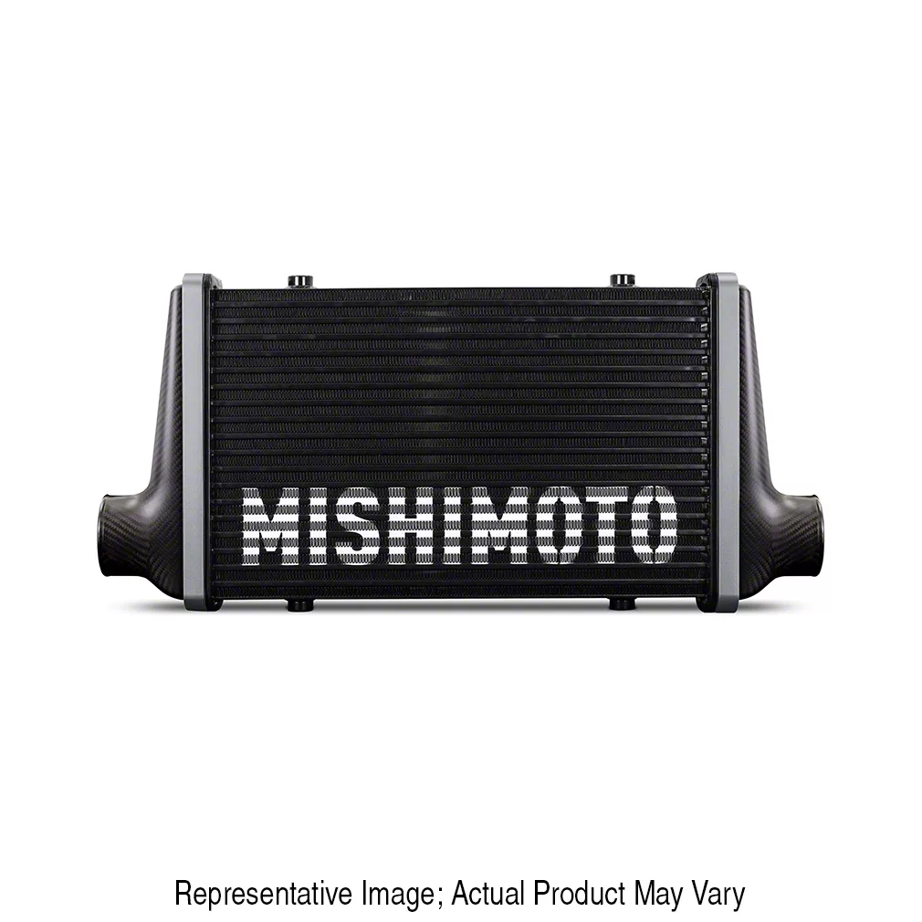 Mishimoto Silverado 1500 Carbon Fiber Intercooler with 20-Inch Gloss ...