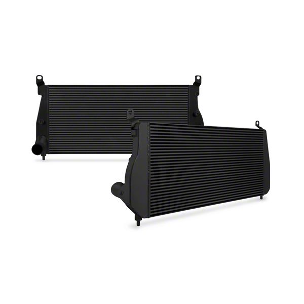 Mishimoto Silverado 2500 Performance Intercooler; Black MMINT-DMAX-01BK ...