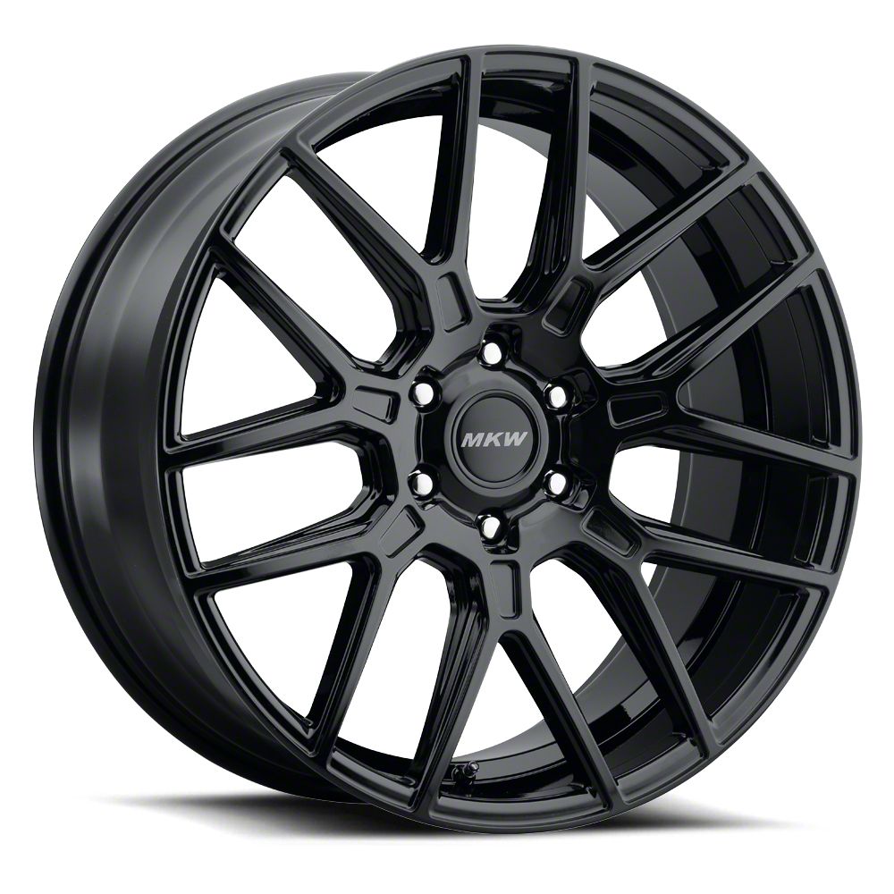 MKW Sierra 1500 M142 Asphalt 6-Lug Wheel; 24x10; 20mm Offset M142 ...