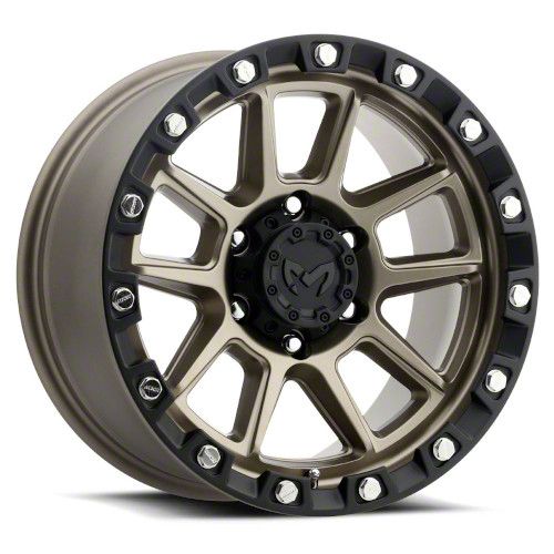 MKW Offroad Ranger M205 Matte Bronze 6-Lug Wheel; 18x9; -12mm Offset M205-18906550-12Z (2024 ...