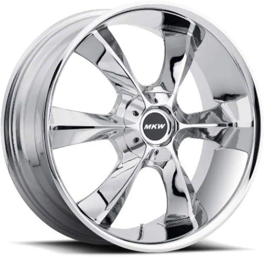 MKW Offroad Silverado 1500 M119 Chrome 6-Lug Wheel; 20x9; 30mm Offset ...