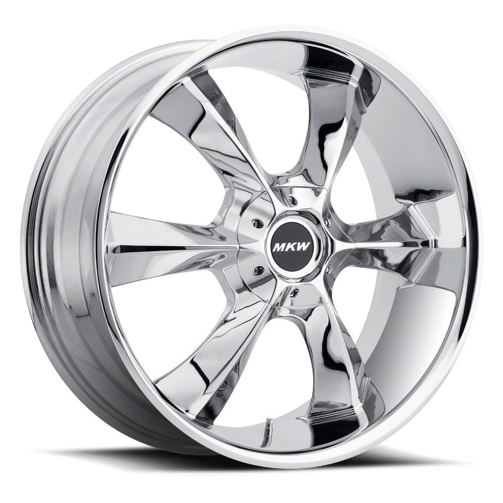 MKW RAM 1500 M119 Chrome 6-Lug Wheel; 22x9; 30mm Offset M119 ...