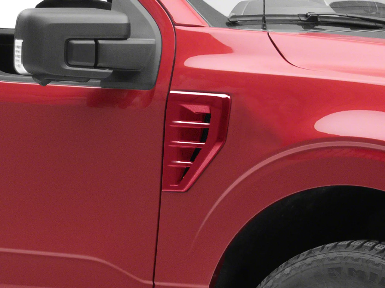 MMD F-150 Fender Vents; Pre-Painted T591362 (21-26 F-150, Excluding ...