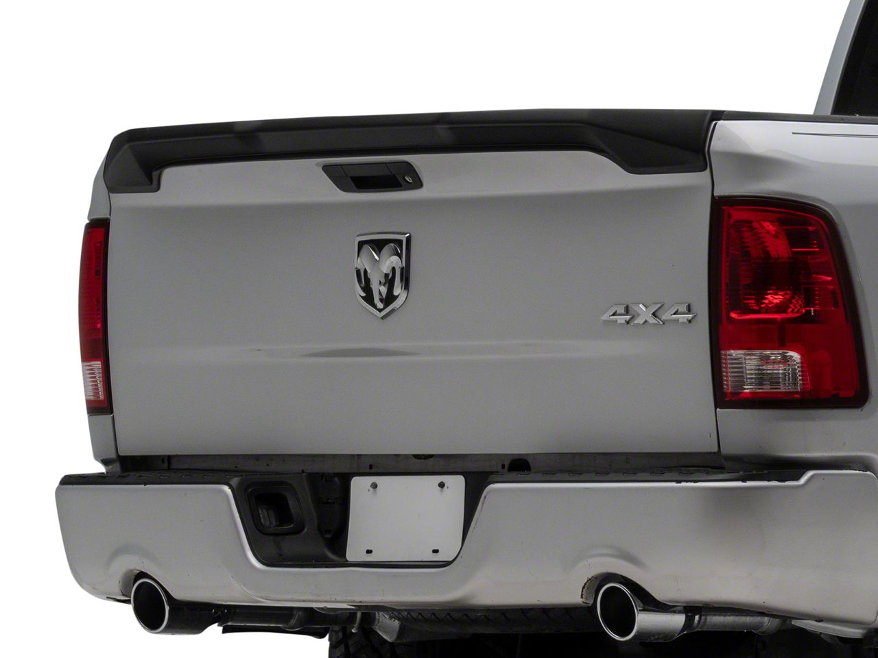 MMD RAM 1500 Tailgate Spoiler; Satin Black R157881-99 (13-18 RAM 1500 ...