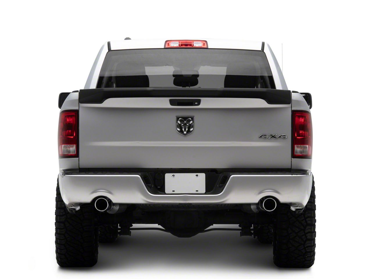 MMD RAM 1500 Tailgate Spoiler; Satin Black R157881-99 (13-18 RAM 1500 ...
