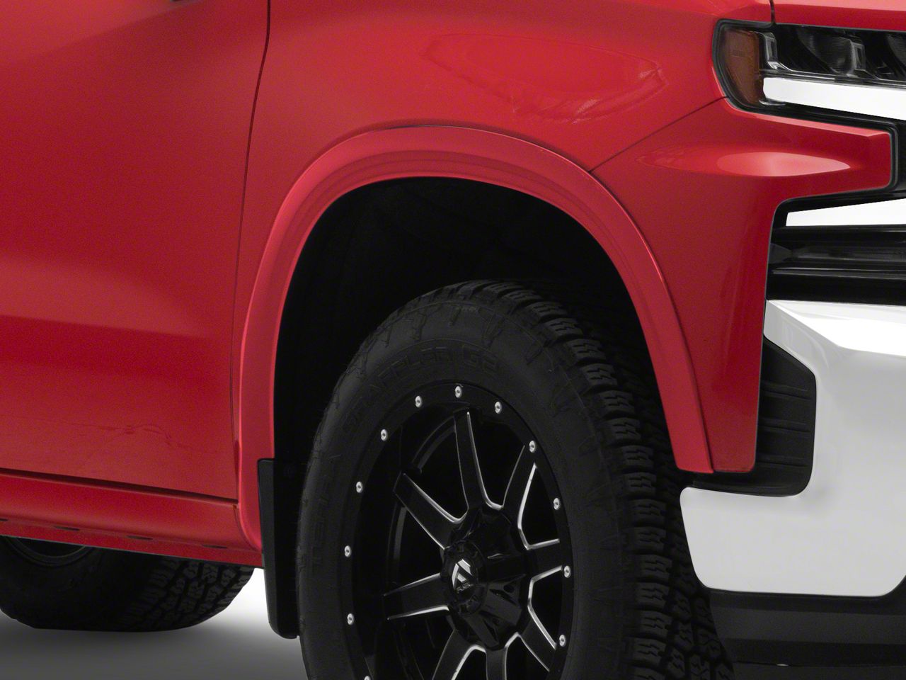 MMD Silverado 1500 OE Style Fender Flares; Pre-Painted S172147 (19-26 ...