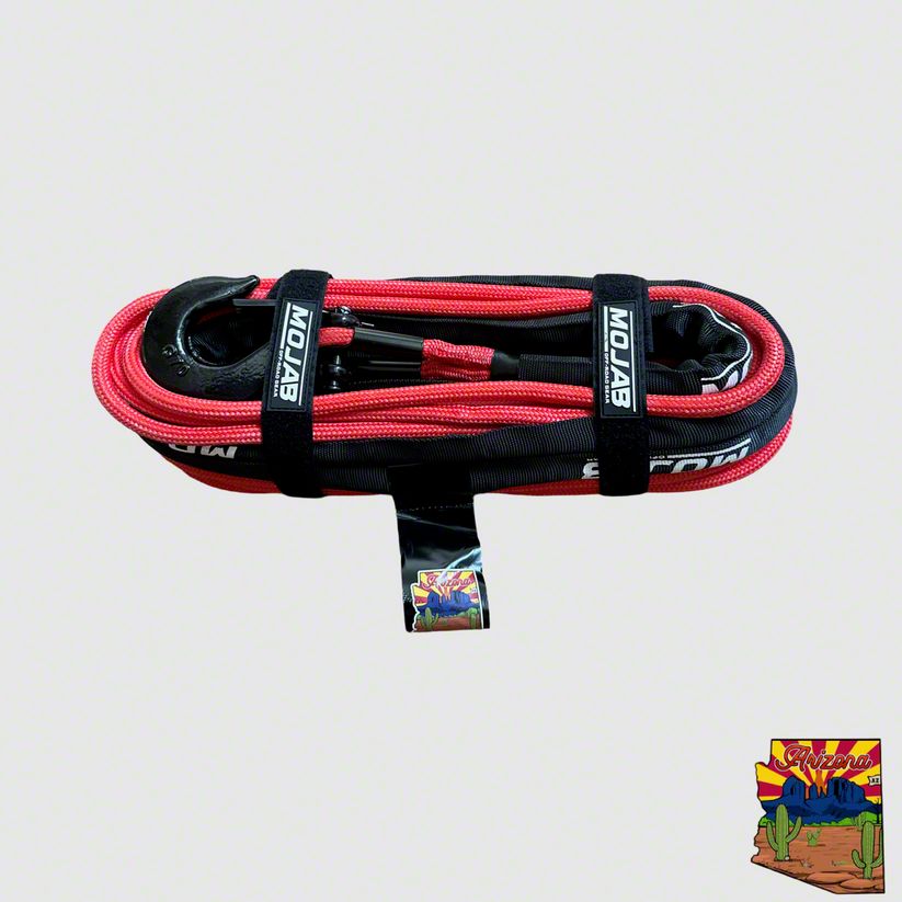 Mojab Offroad RAM 3500 3/8-Inch x 85-Foot Double Braided Winch Rope ...