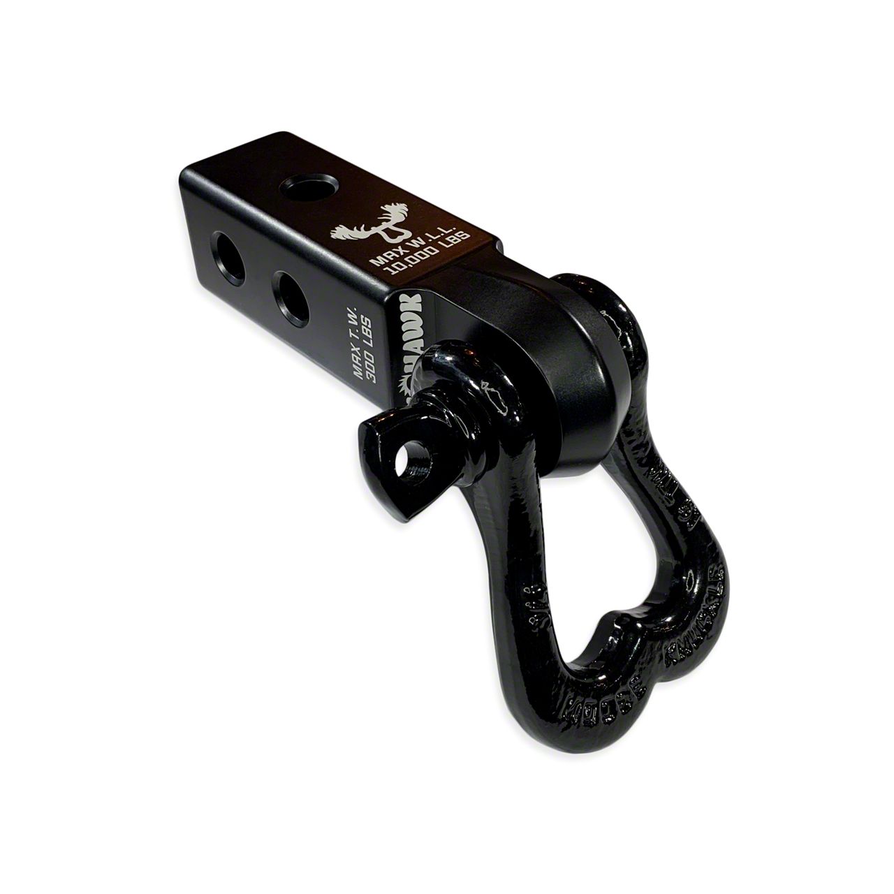 Moose Knuckle Offroad F-150 XL Shackle/Mohawk 2.0 Receiver Combo; Black ...