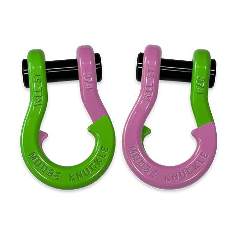 Moose Knuckle Offroad Sierra 2500 Jowl Split Recovery Shackle 3/4 Combo ...