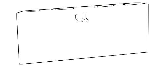 Mopar RAM 1500 Tailgate Panel; Aluminum; Shell; Without RAM Letters ...