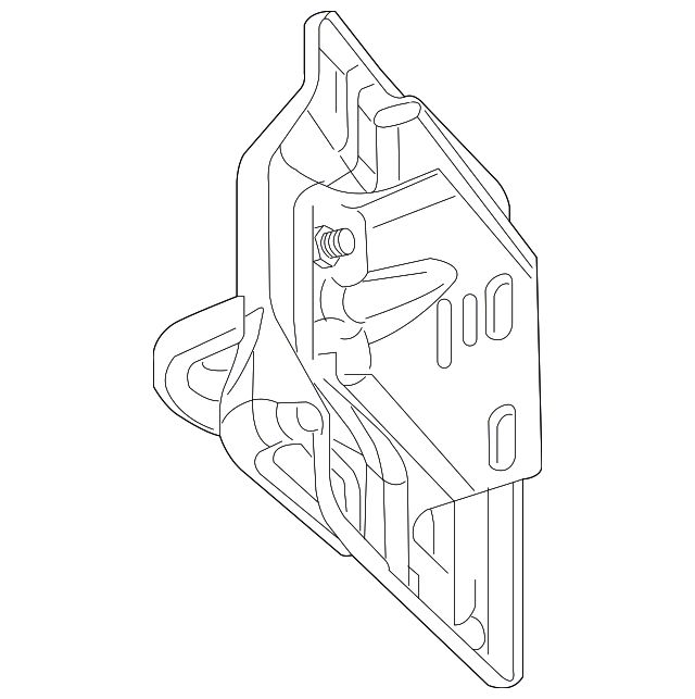 Mopar RAM 2500 Bumper Cover Support; Front Left; Without Tow Hook ...