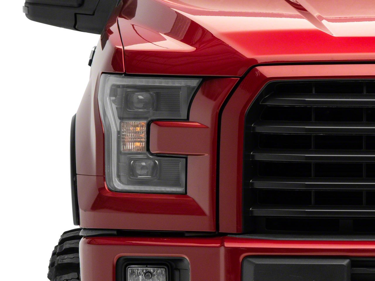 Morimoto F-150 XB Hybrid LED Headlights; Black Housing; Smoked Lens ...