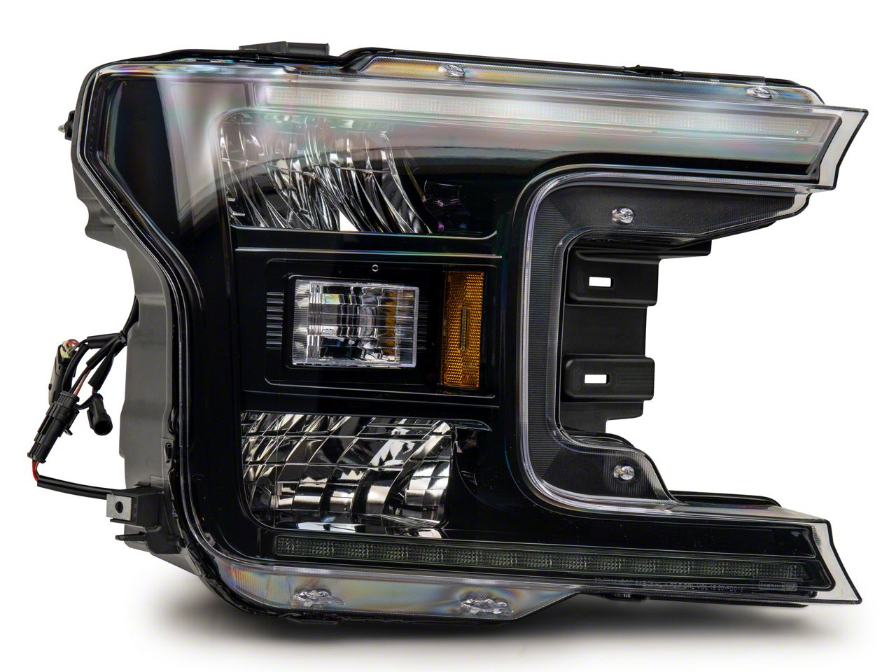 Morimoto F-150 XB Hybrid-R LED Headlights; Black Housing; Clear Lens ...