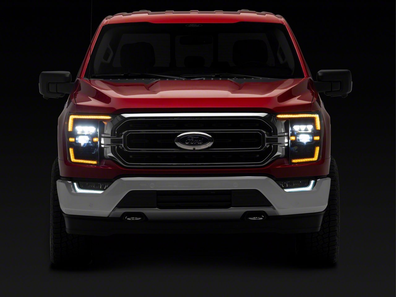Morimoto F-150 XB LED Headlights with Amber DRL; Black Housing; Clear ...