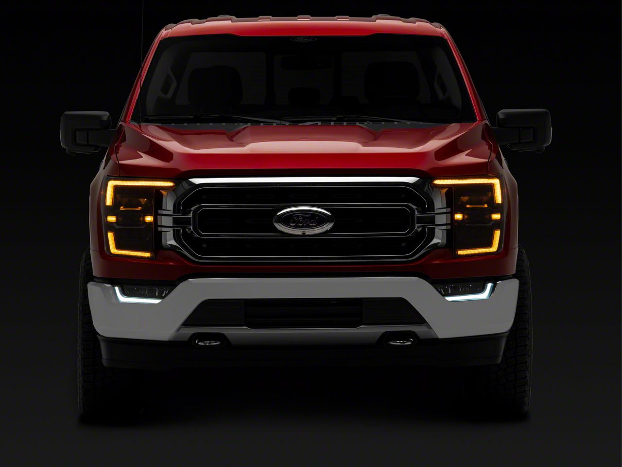 Morimoto F-150 XB LED Headlights with Amber DRL; Black Housing; Clear ...