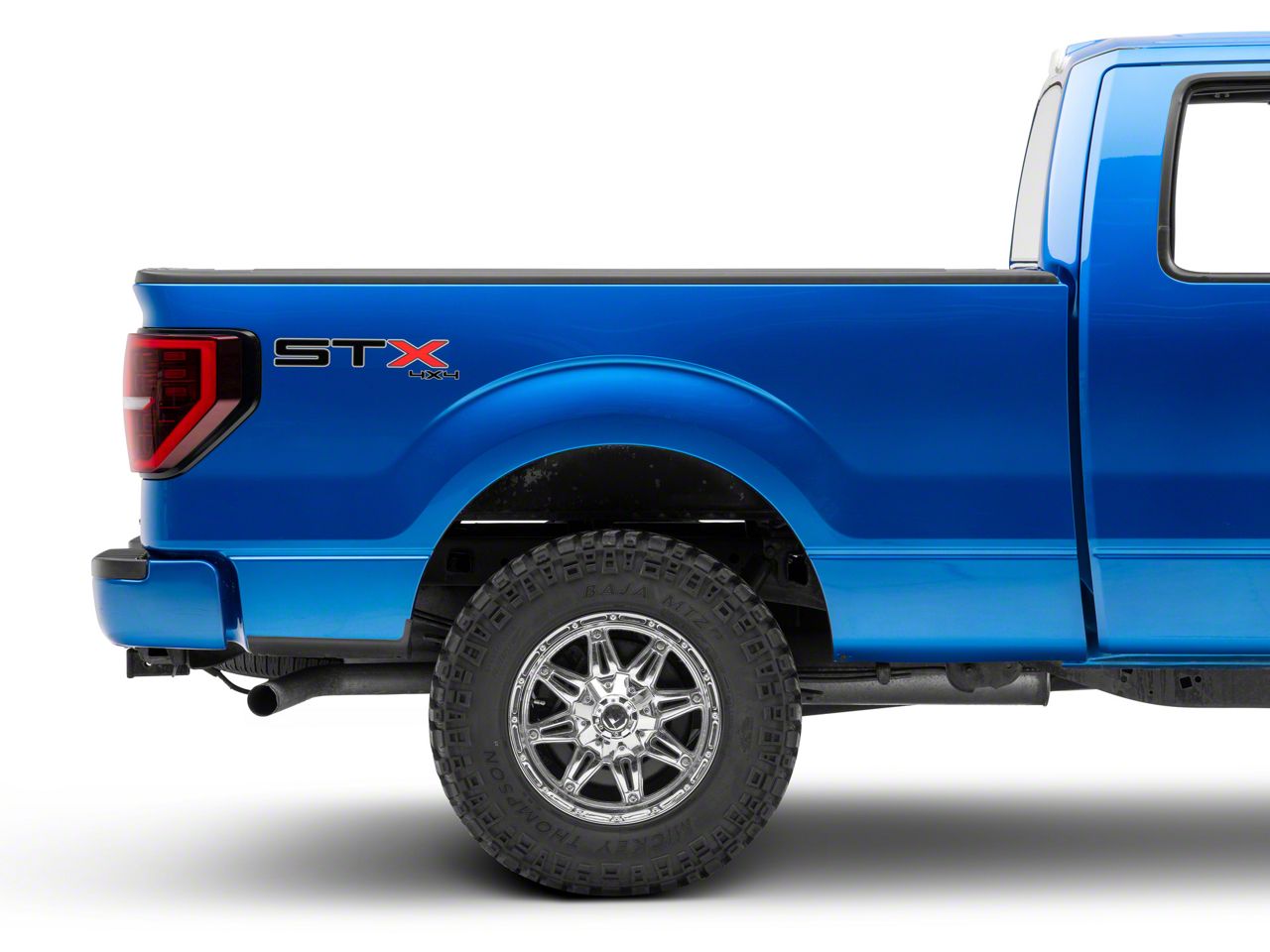 Morimoto F-150 XB LED Tail Lights; Black Housing; Red Lens LF720 (09-14 ...