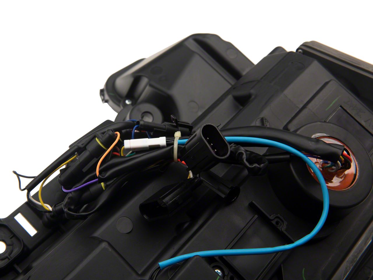 Morimoto F-250 Super Duty GEN2 XB LED Headlights with Amber DRL; Black ...