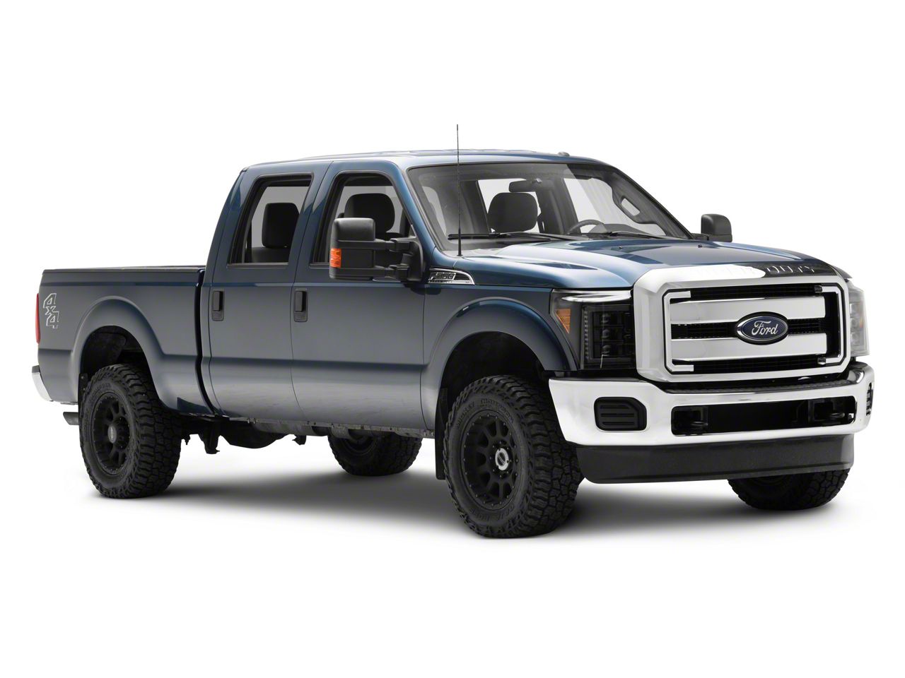 Morimoto F-350 Super Duty XB LED Headlights with Amber DRL; Black ...