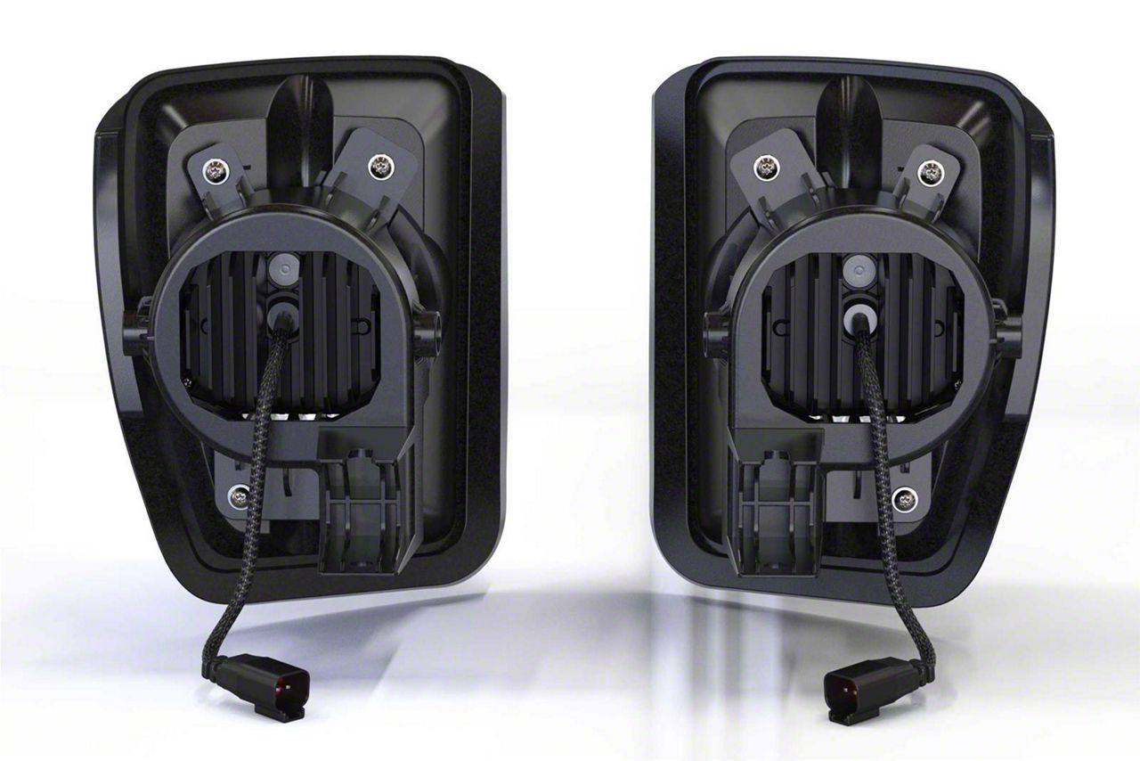 Morimoto RAM 1500 4Banger Vertical Fog Light Mounting Brackets BAF018 ...