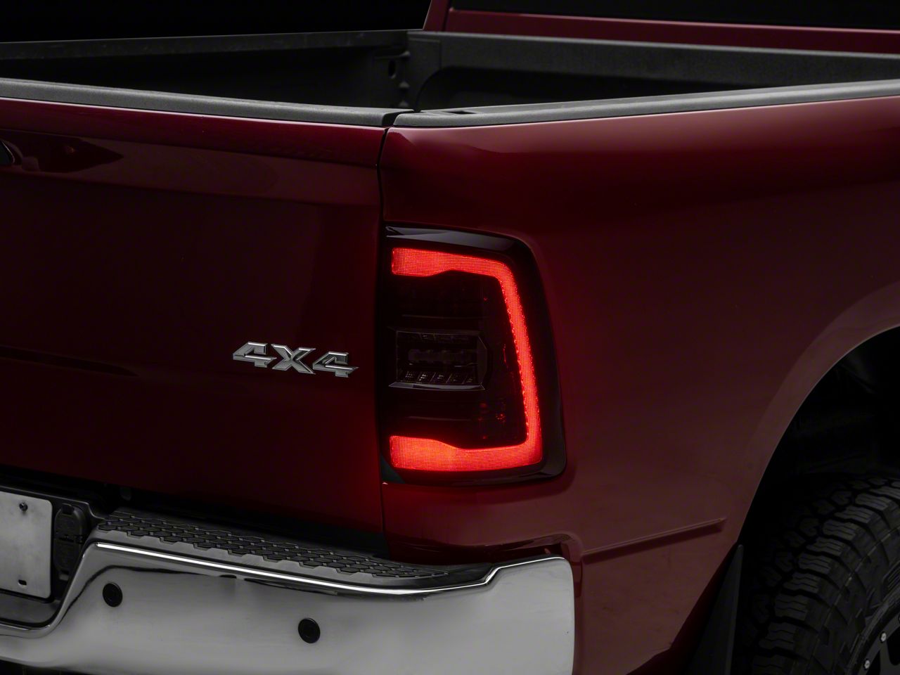 Morimoto RAM 1500 GEN2 XB LED Tail Lights; Black Housing; Smoked Lens ...