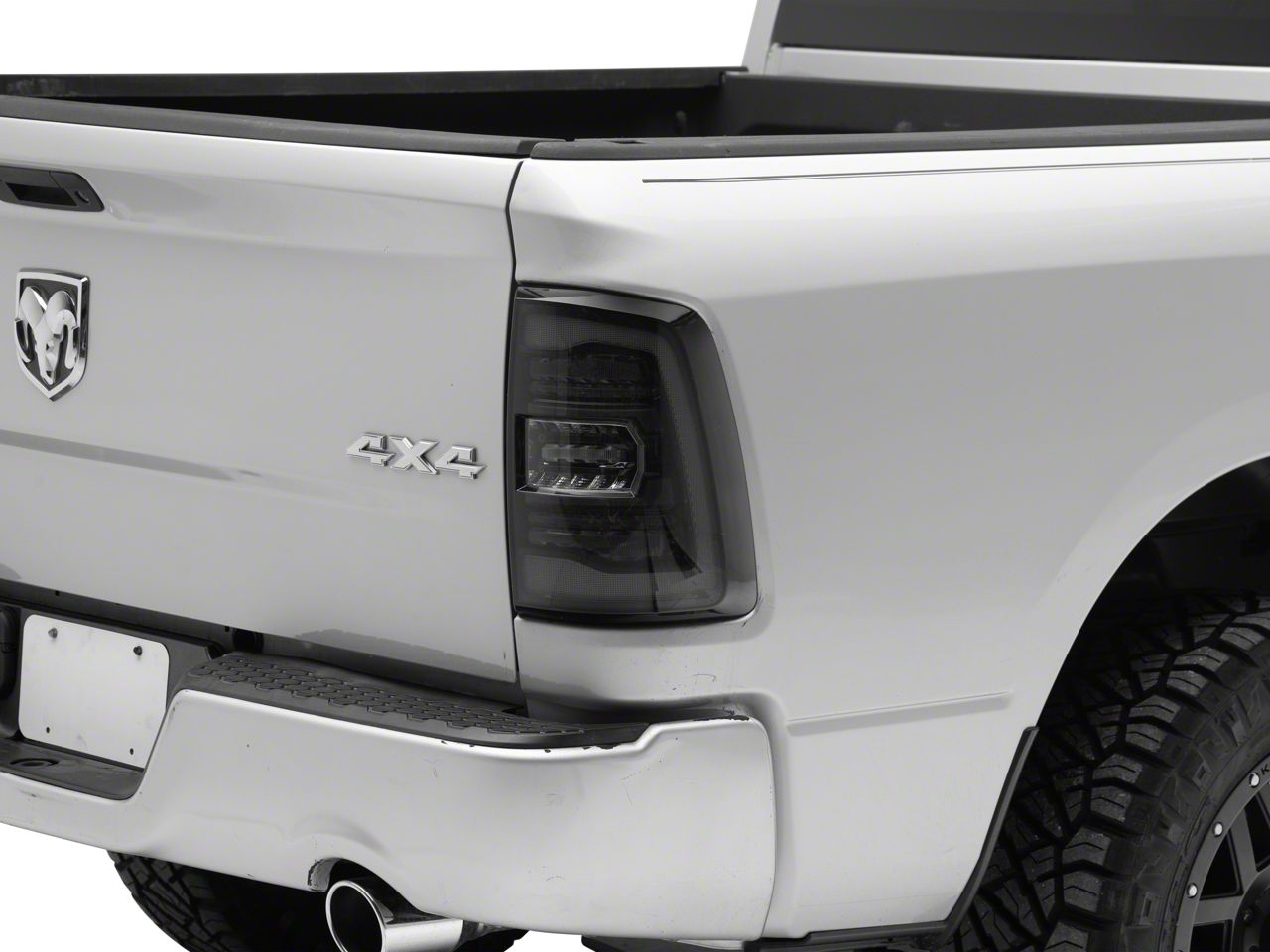 Morimoto RAM 1500 GEN2 XB LED Tail Lights; Black Housing; Smoked Lens ...