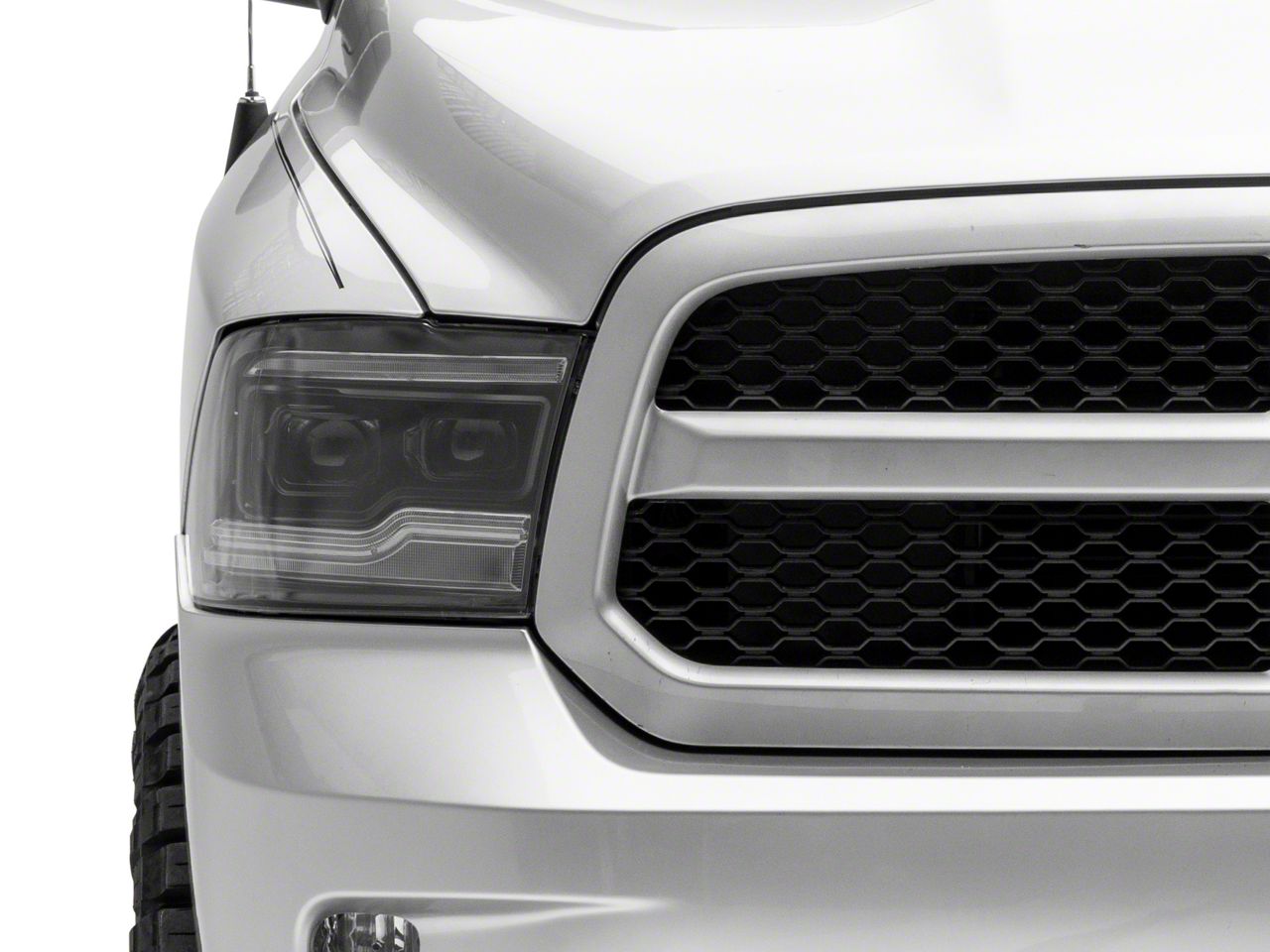 Morimoto RAM 1500 XB LED Headlights with Amber DRL; Black Housing ...