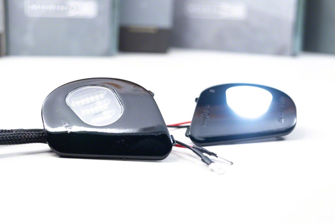 Morimoto RAM 1500 XB LED Puddle Lights; Smoked LF73806 (09-18 RAM 1500)