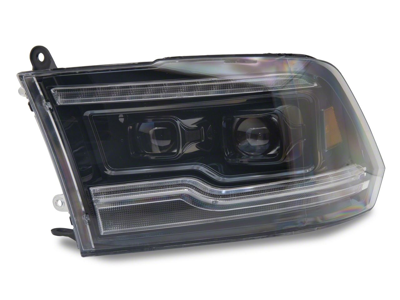 Morimoto RAM 2500 XB LED Headlights; Black Housing; Clear Lens LF520 ...