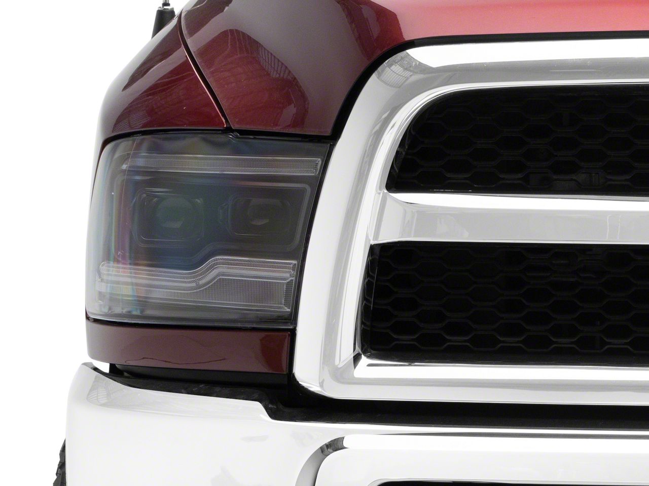 Morimoto RAM 2500 XB LED Headlights; Black Housing; Clear Lens LF520 ...