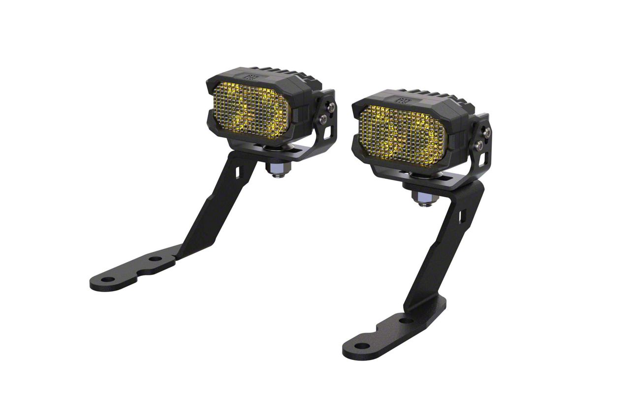 Morimoto Silverado 2500 2Banger A-Pillar Kit; HXB White Combo Beam 2B ...