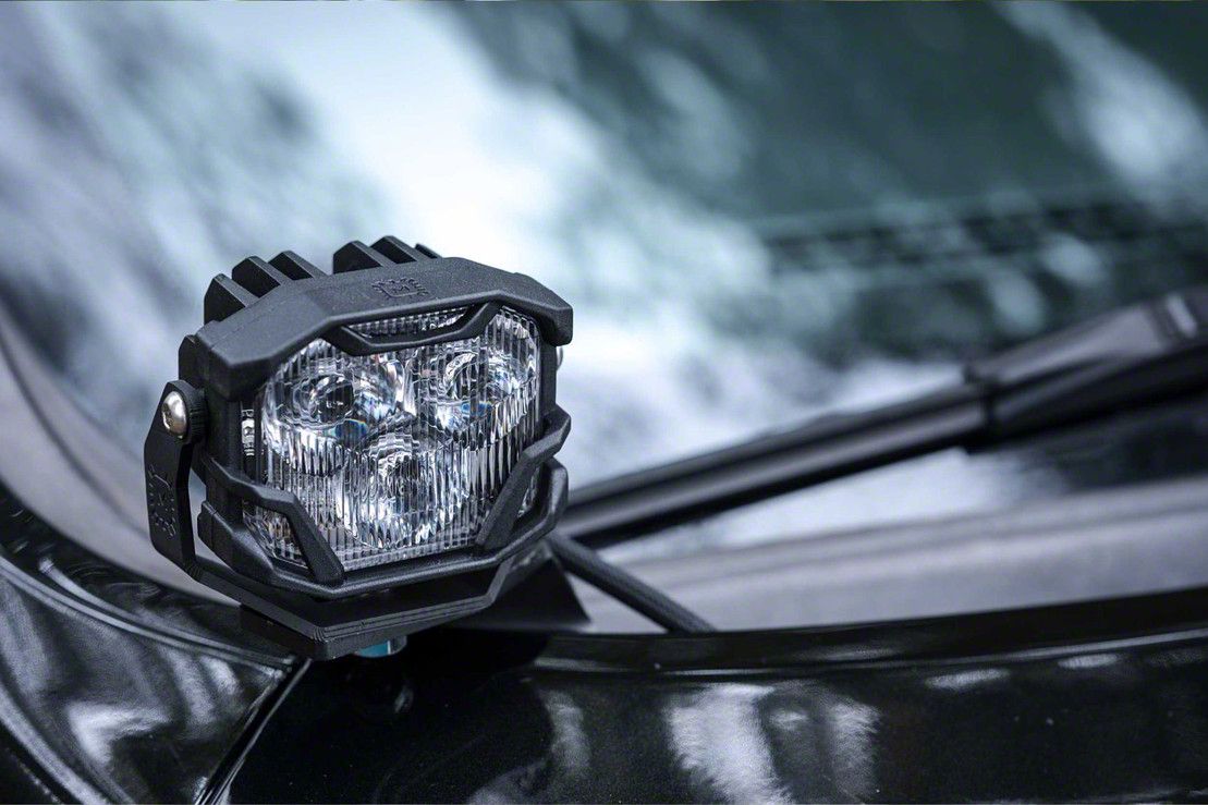 Morimoto Silverado 2500 4Banger Ditch Light Kit; HXB White Flood Beam ...