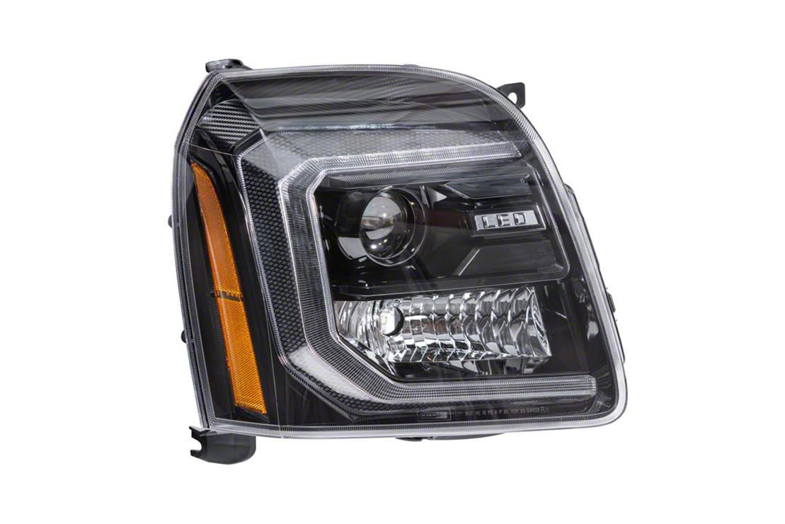 Morimoto Yukon XB Hybrid LED Headlights; Black Housing; Clear Lens ...