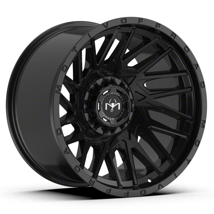 Motiv Offroad Tahoe Mutant Gloss Black 6-Lug Wheel; 20x9; 18mm Offset ...