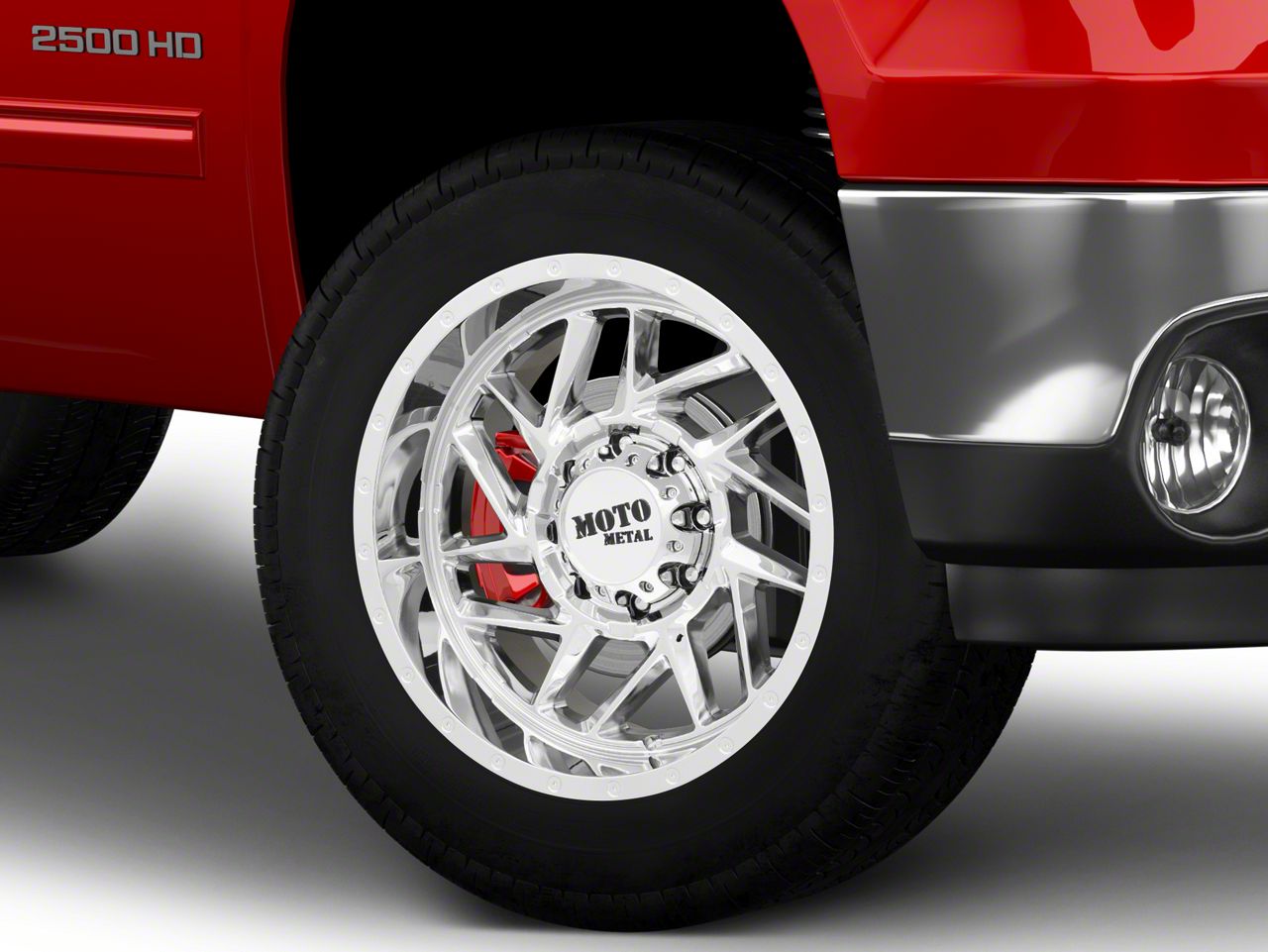 Moto Metal Sierra 3500 Breakout Chrome 8-Lug Wheel; 20x10; -18mm Offset ...