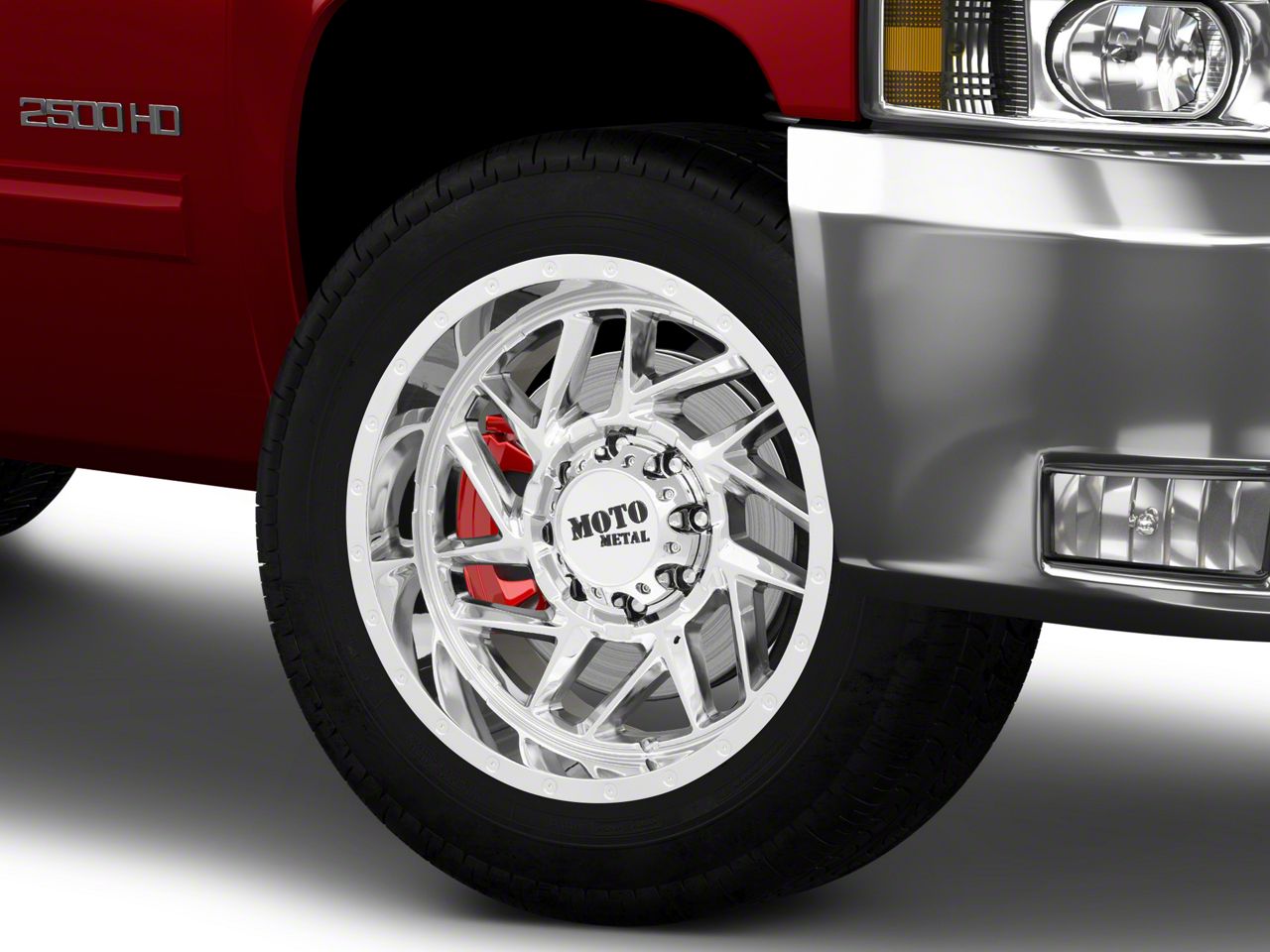 Moto Metal Silverado 3500 Breakout Chrome 8-Lug Wheel; 20x10; -18mm ...