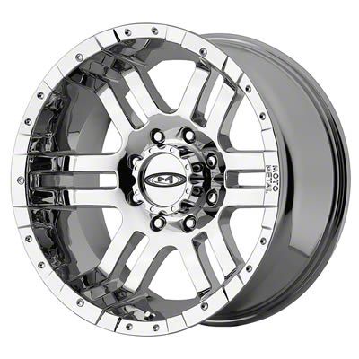 Moto Metal Silverado 1500 MO951 Chrome 6-Lug Wheel; 20x10; -18mm Offset ...