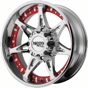 Moto Metal Silverado 1500 MO961 Chrome 6-Lug Wheel; 20x9; 18mm Offset ...