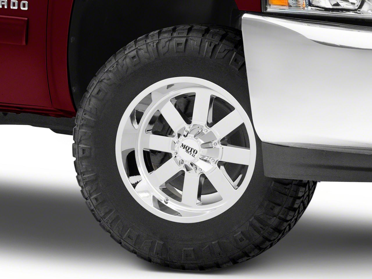 Moto Metal Silverado 1500 MO962 Chrome 6-Lug Wheel; 17x10; -24mm Offset ...