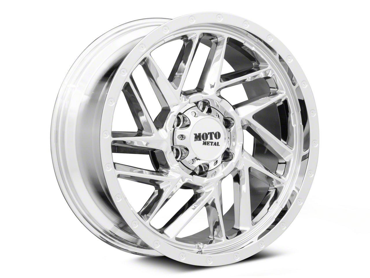 Moto Metal Sierra 1500 MO985 Breakout Chrome 6-Lug Wheel; 20x10; -18mm ...