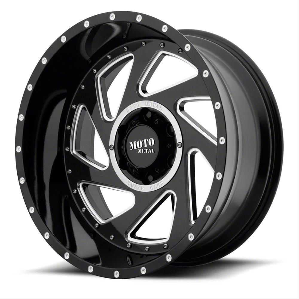 Moto Metal Silverado 1500 MO989 Change Up Gloss Black Milled with ...
