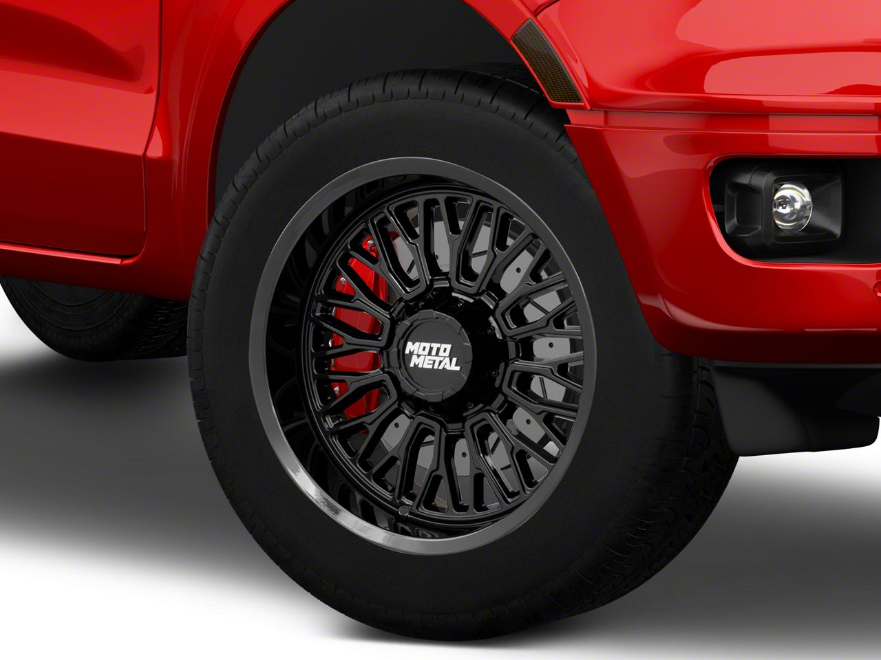 Moto Metal Ranger Stinger Gloss Black 6-Lug Wheel; 20x9; 18mm Offset ...