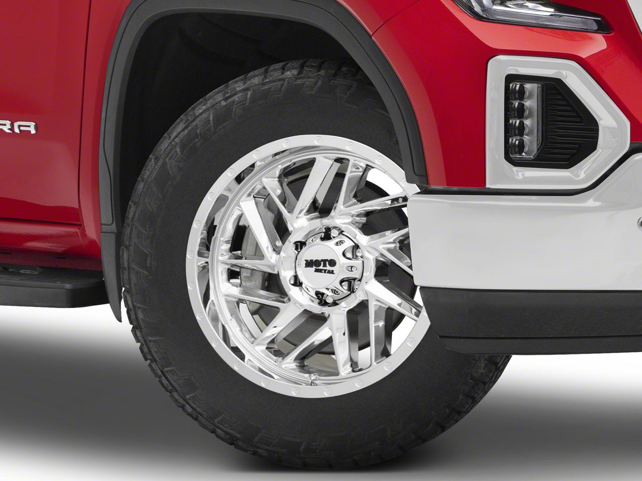 Moto Metal Sierra 1500 MO985 Breakout Chrome 6-Lug Wheel; 20x12; -44mm ...