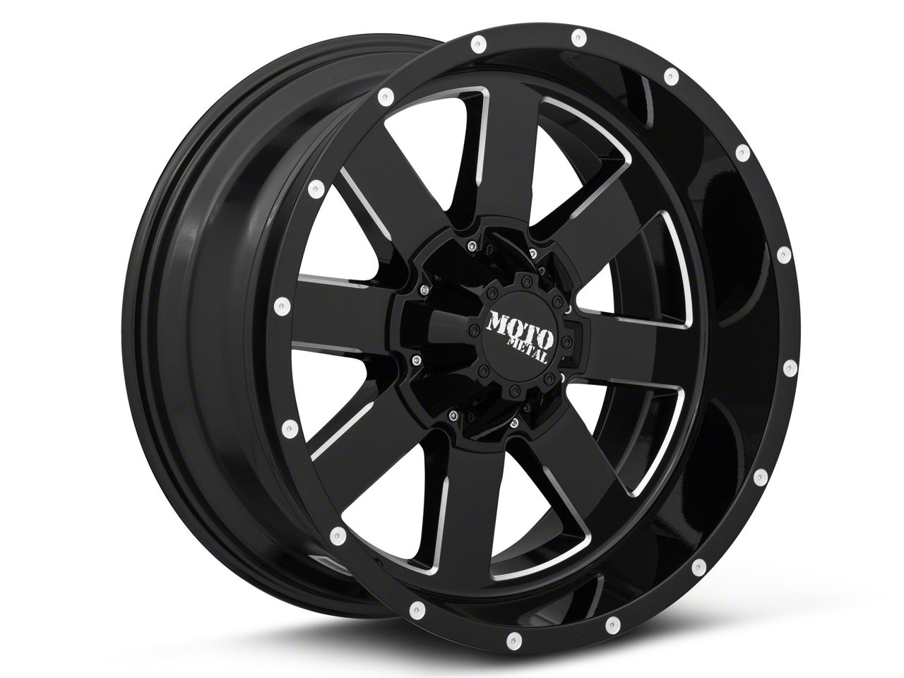 Silverado 1500 18x9 Moto Metal MO962 & 33in NITTO All-Terrain Ridge ...