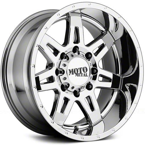 Moto Metal Silverado 1500 MO975 Chrome 6-Lug Wheel; 20x9; 18mm Offset ...