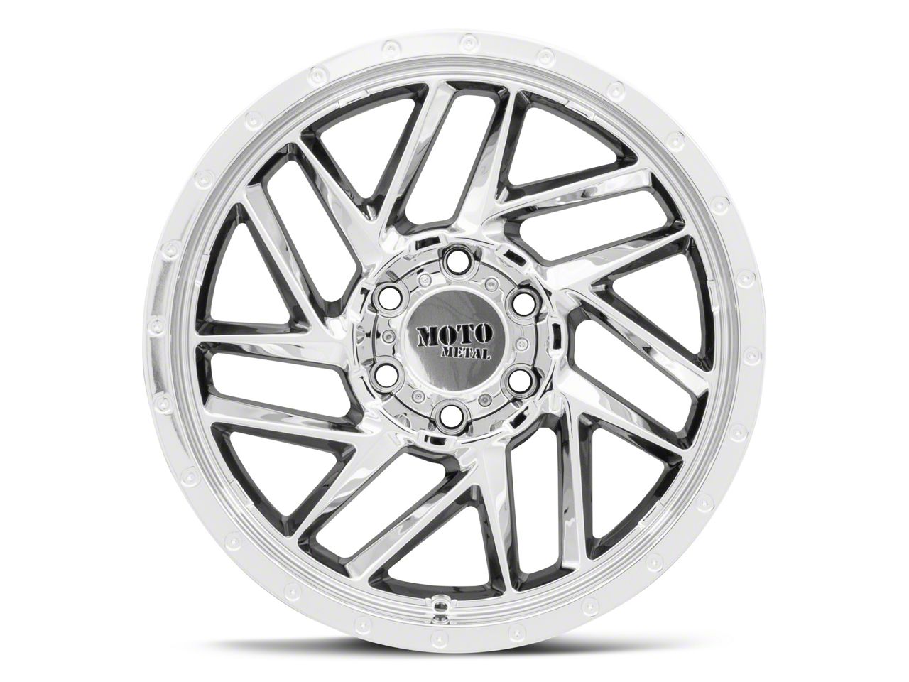 Moto Metal Silverado 1500 MO985 Breakout Chrome 6-Lug Wheel; 20x9; 18mm ...