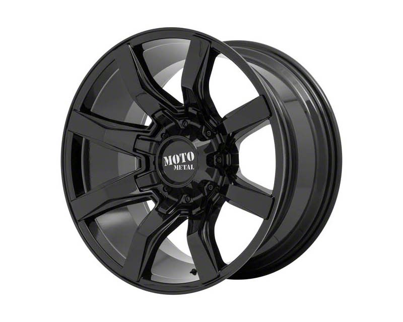 Moto Metal Silverado 3500 MO804 Spider Gloss Black 8-Lug Wheel; 20x9 ...
