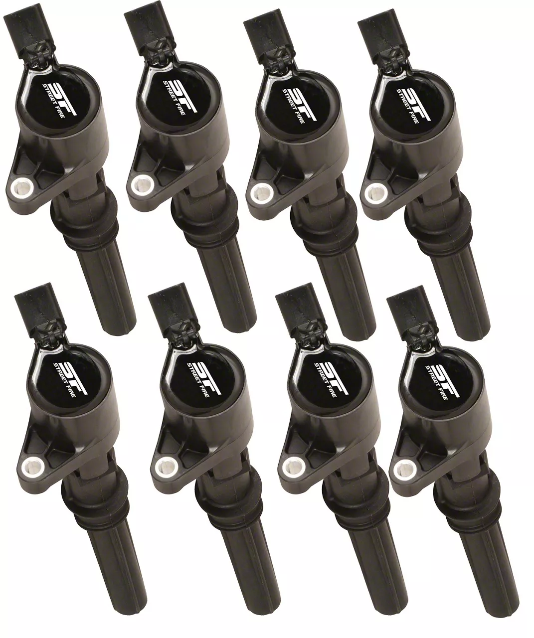 MSD F-150 Street Fire Ignition Coils; Black 55128 (98-08 V8 2-Valve F ...